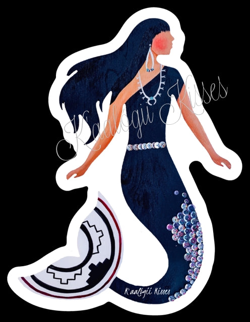 Indigenous Mermaid- Black – Kaalogii Kisses